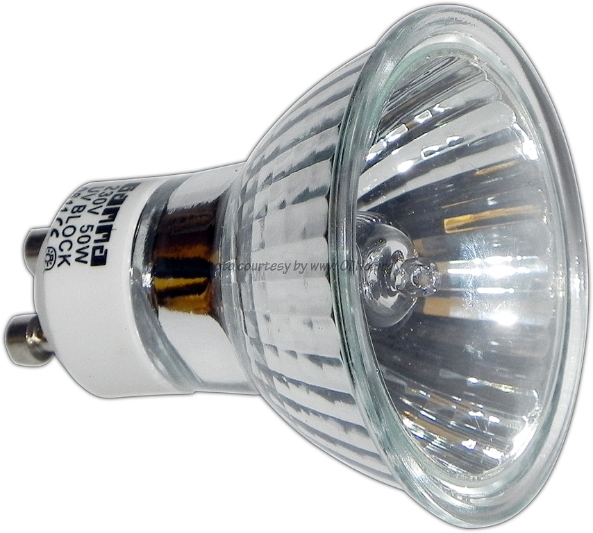 Gamma halogeenlamp 50W GU10 36g 2700K - Lampmetingen| OliNo